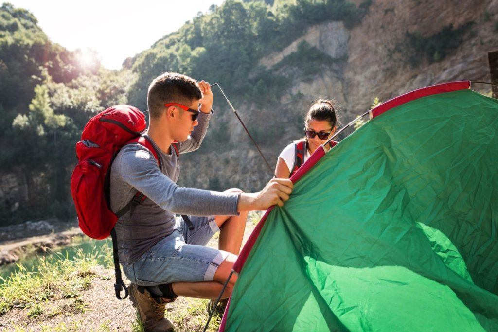 How To Fold A Pop-Up Tent | Just Van Life